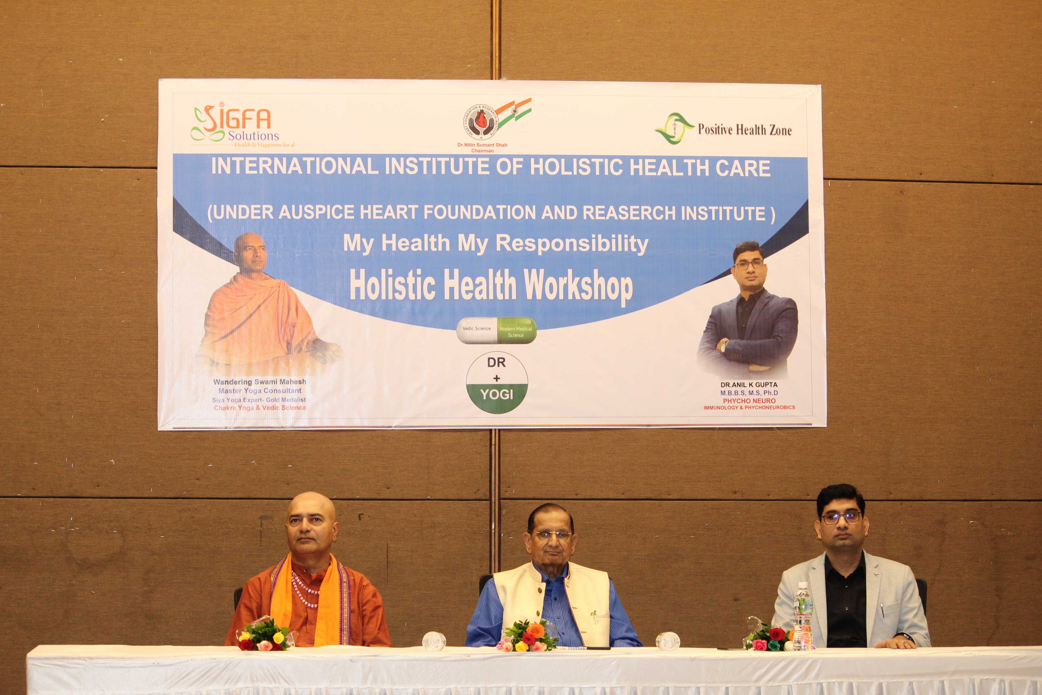 Holistic Health Workshop – My Health My Responsibility